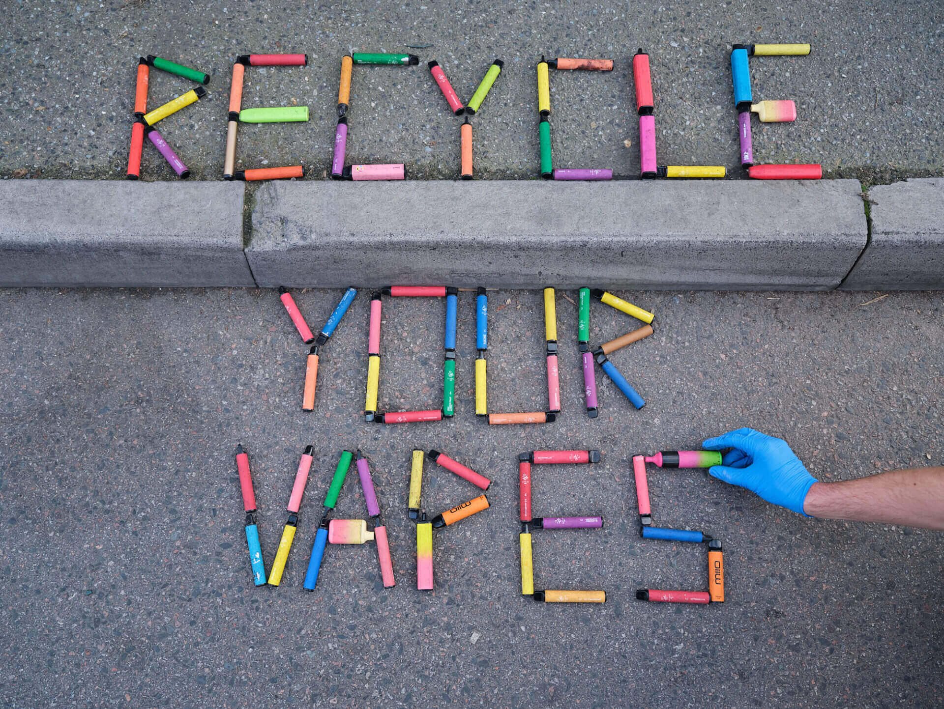 Recycle vapes - Find a local recycling point