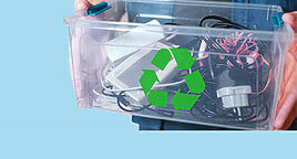 Drop off your old electricals when you buy new ones with retailers